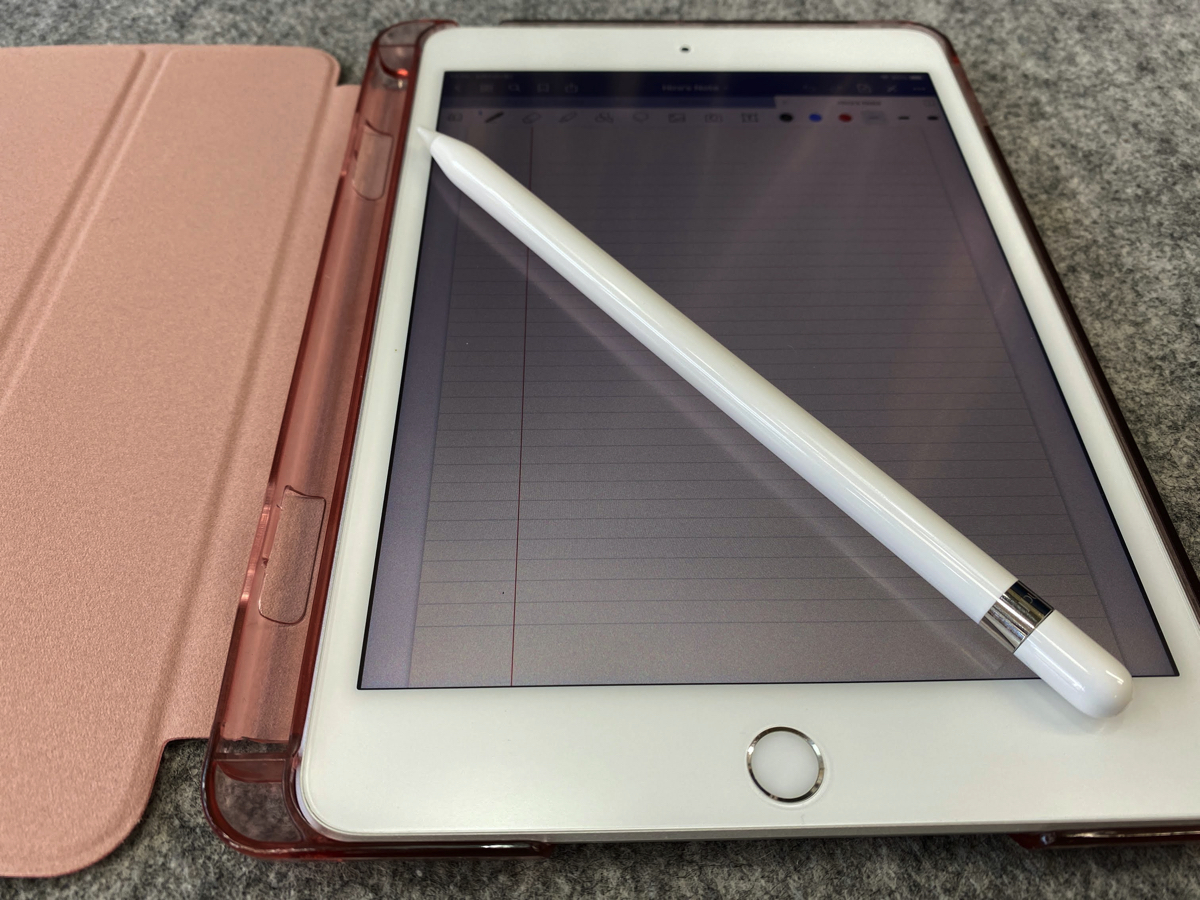 iPad mini 5にペンホルダー付きケースを導入 | penchi.jp